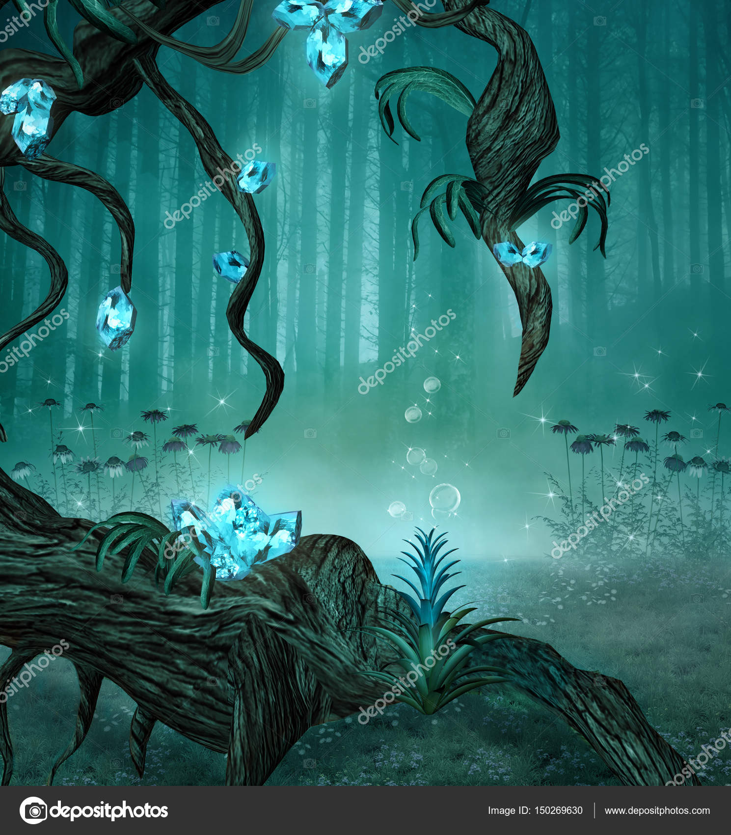 Enchanted Forest Background