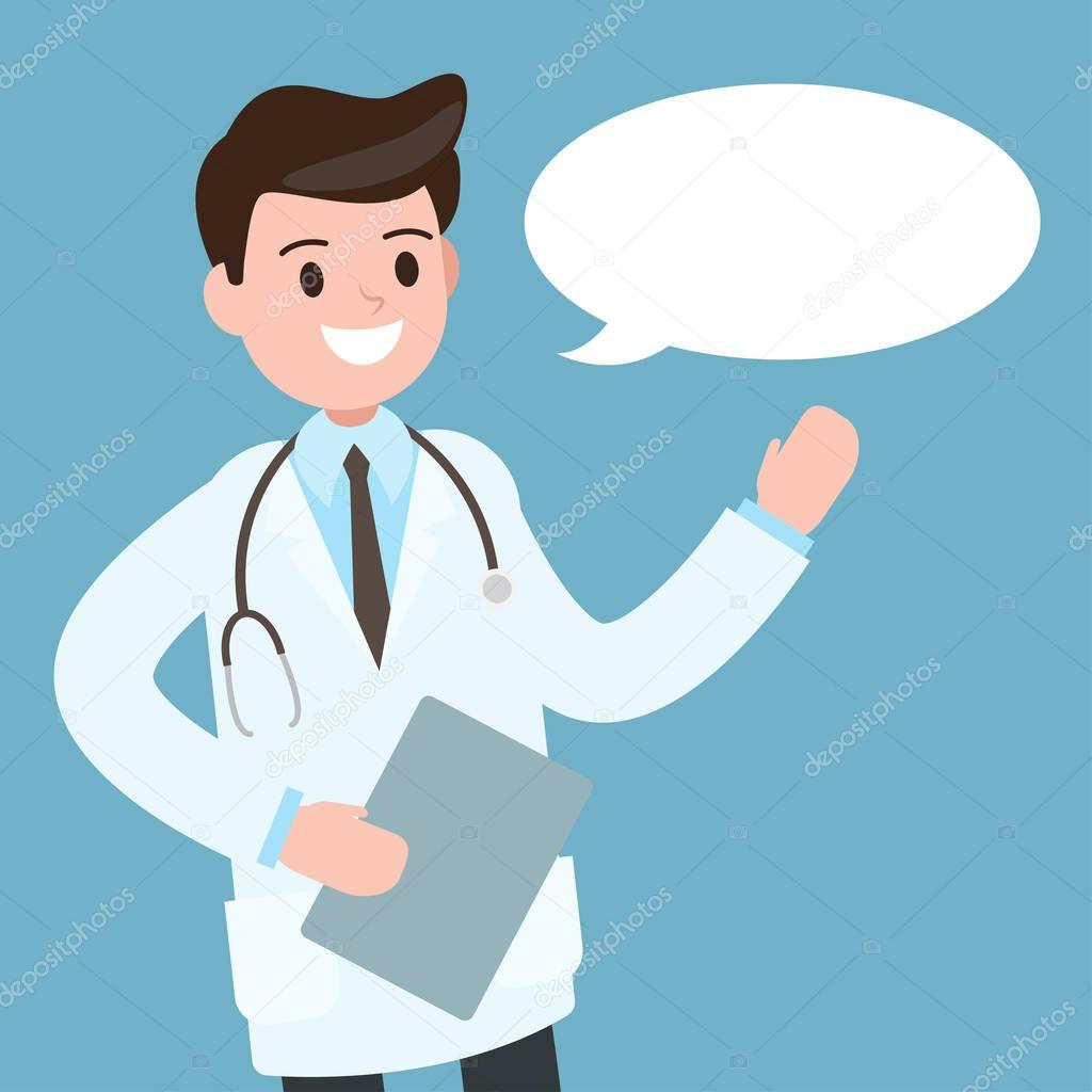 Personaje Médico Avatar Salud Trabajo Trabajador Ocupación