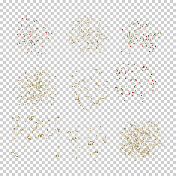 Set of bright confetti pieces ⬇ Vector Image by © Sonulkaster | Vector ...