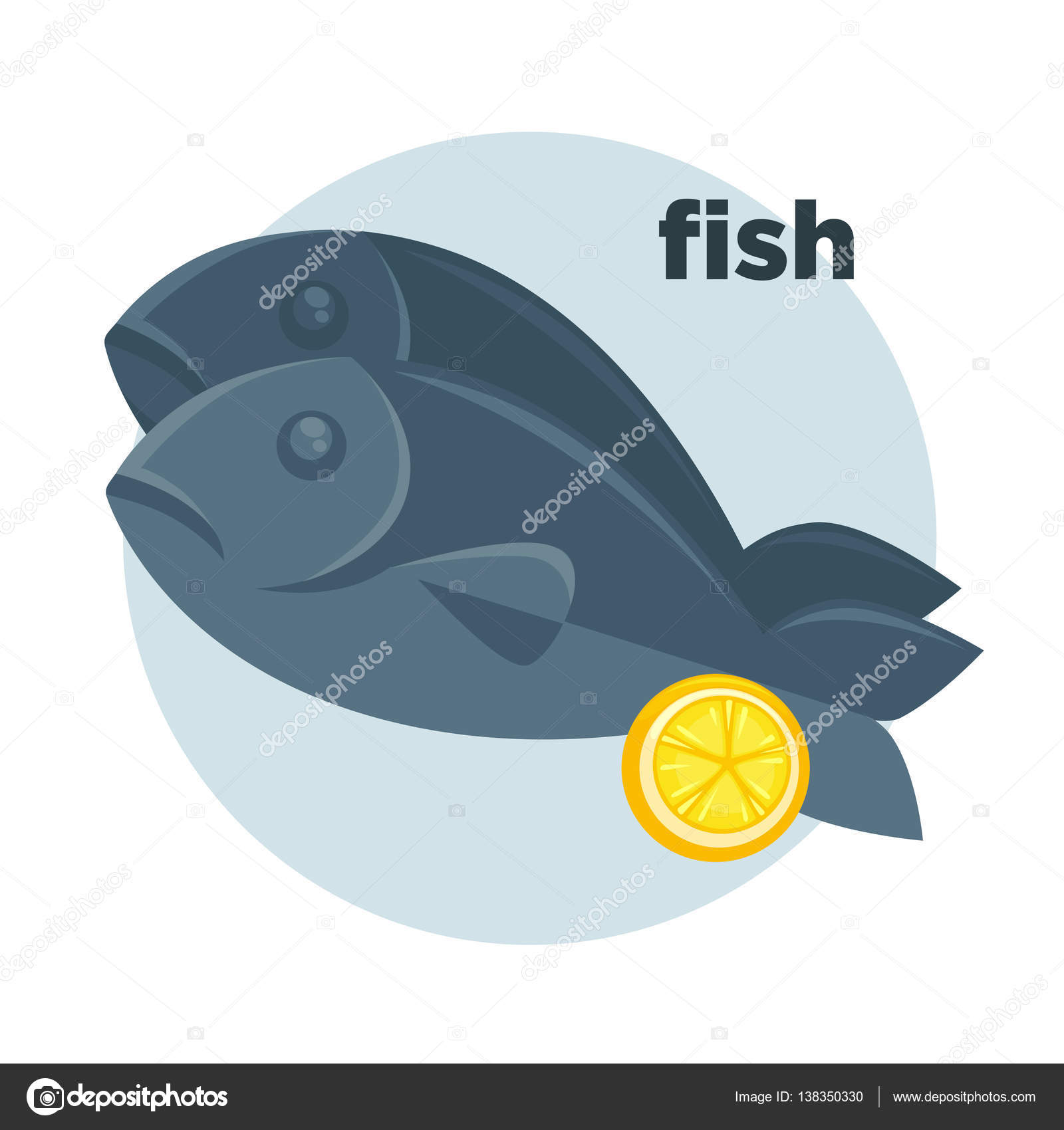 Dorado fish icon Stock Vector Image by ©Sonulkaster #138350330