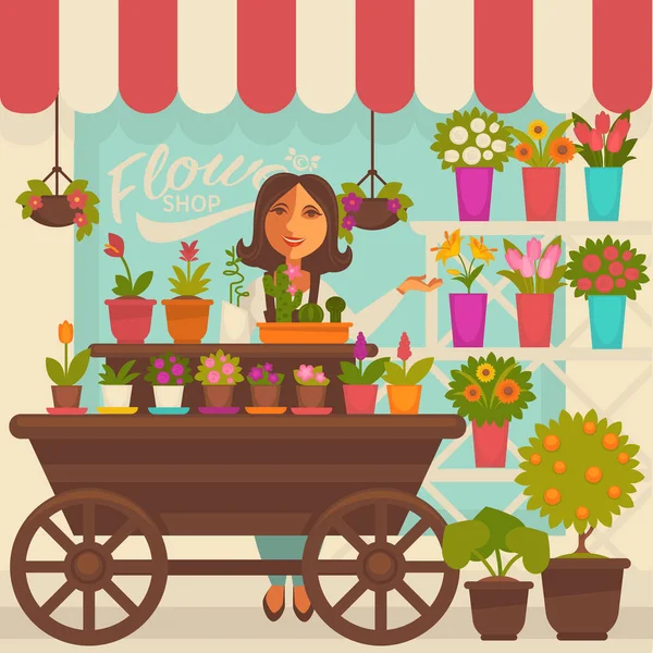 20,453,926 Escaparate flores Stock Illustrations | Depositphotos