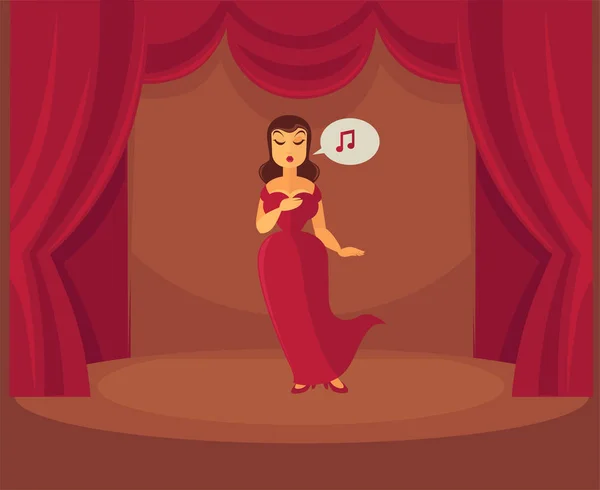 Opera Singer Clipart