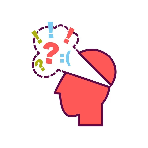 Negative thoughts Stock Vectors, Royalty Free Negative thoughts ...