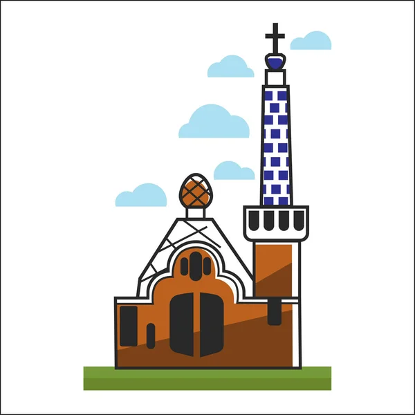 Spanish church Vector Art Stock Images | Depositphotos