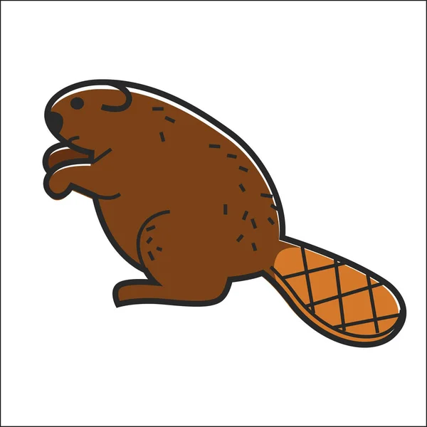 Beaver Vector Clipart