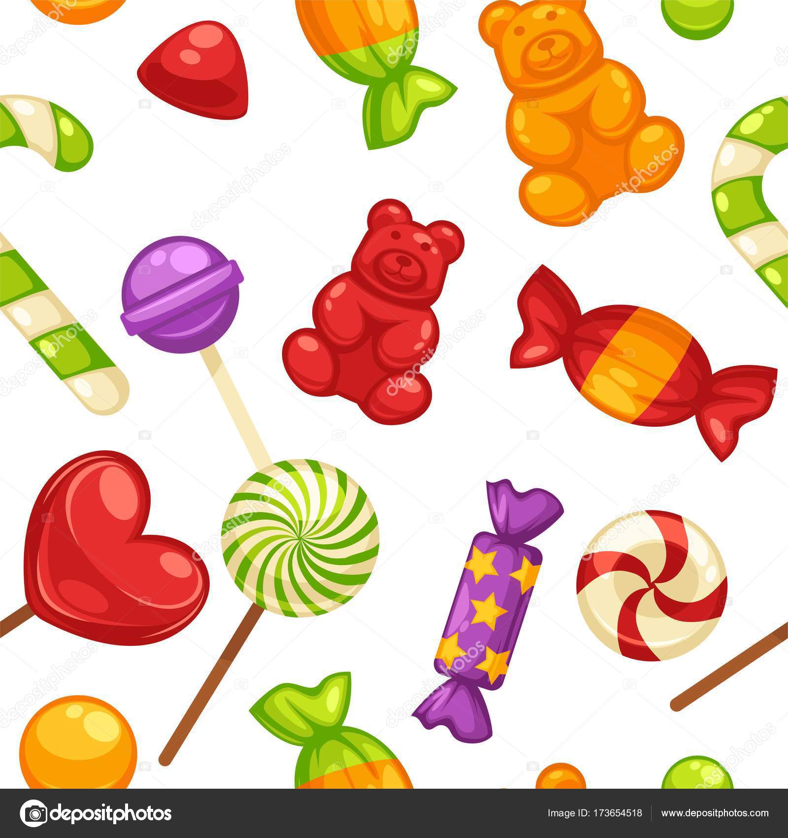 Confitería comfits cartel Vector de stock por ©Sonulkaster 173654518