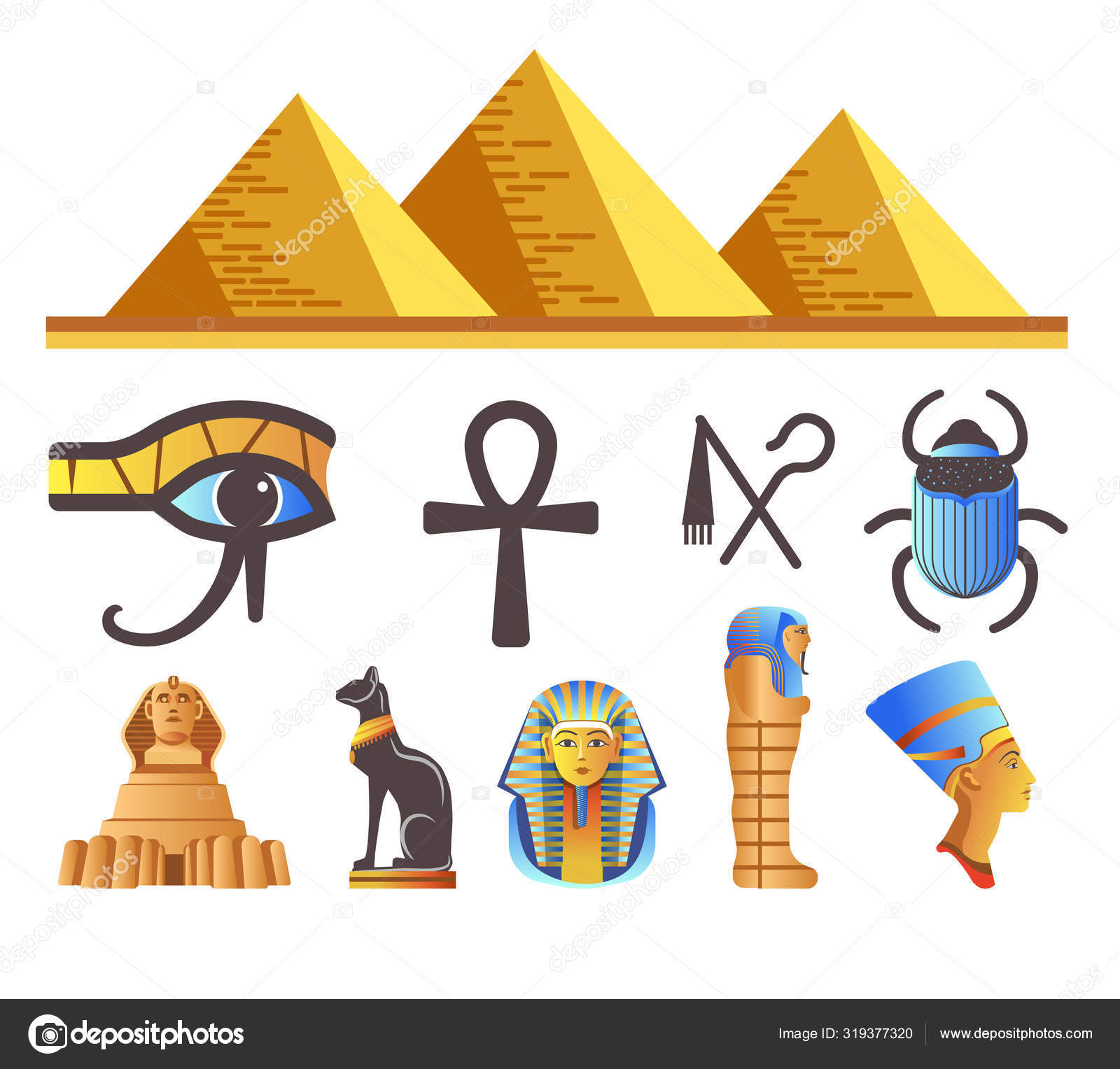 Ancient Egypt Symbols For Gods