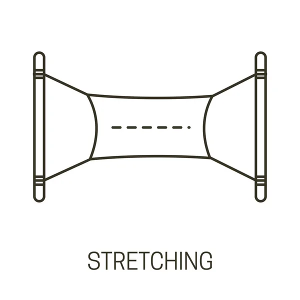 Stretch fabric icon Vector Art Stock Images | Depositphotos