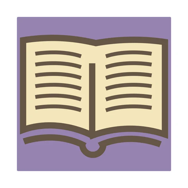 Book open isolated symbol cartoon Stock Vector Image by ©jemastock ...