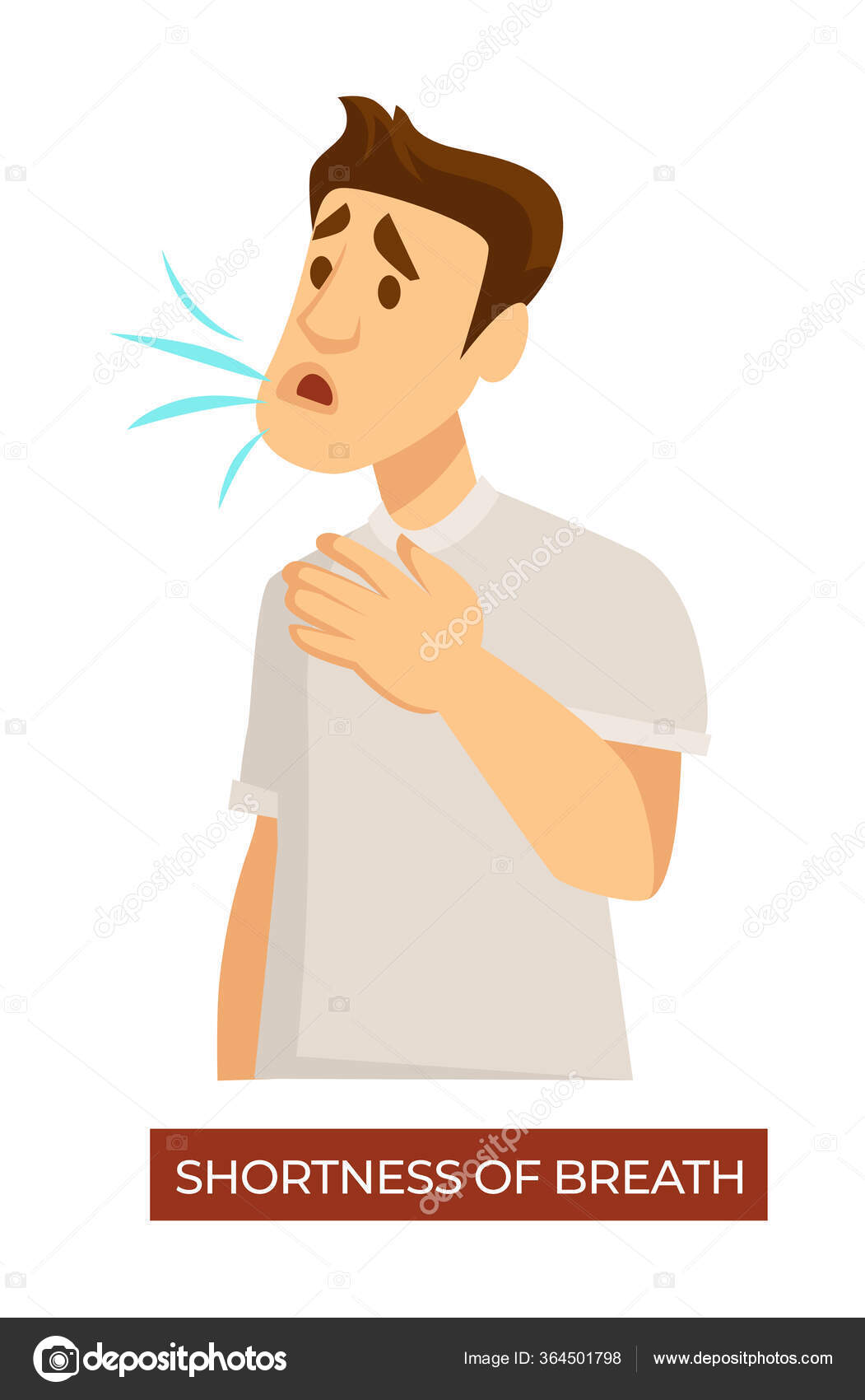 Person Breathing Cartoon