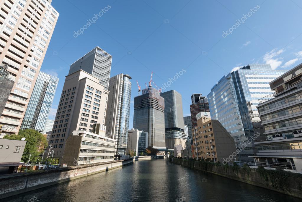 Distrito Comercial de Osaka. Japón . — Foto editorial de stock © fazon1 ...