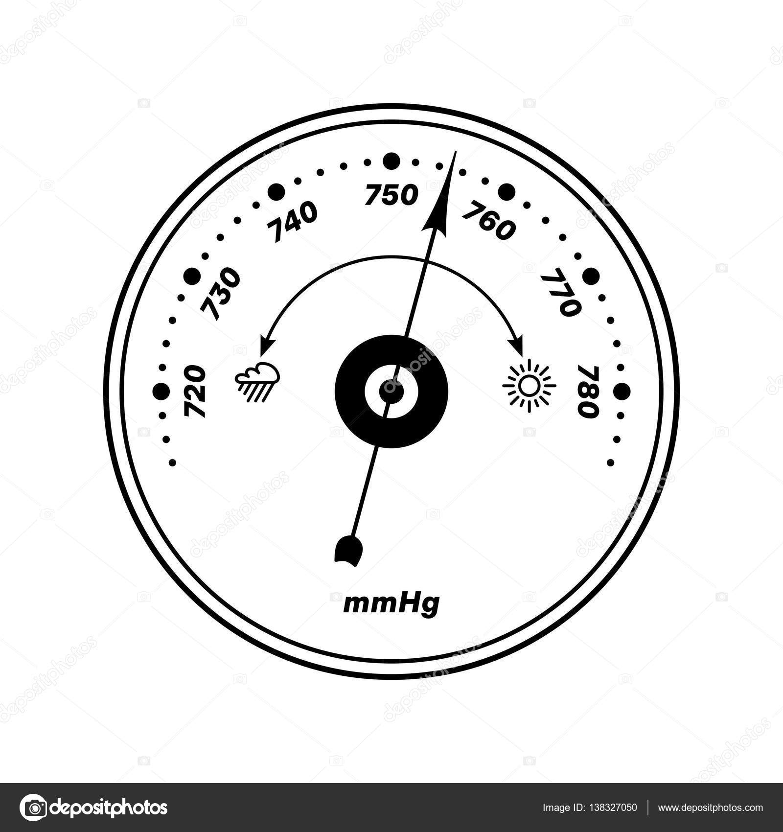 Mercury Barometer Clipart