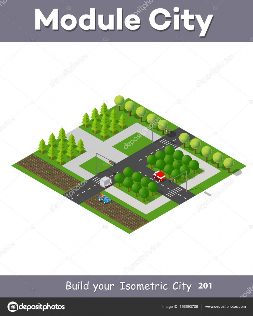 Isometric modules for construction Stock Vector by ©alexzel21 166693706