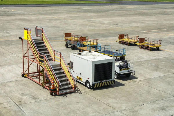 Airport Service Vehicles - Stock Image - Everypixel