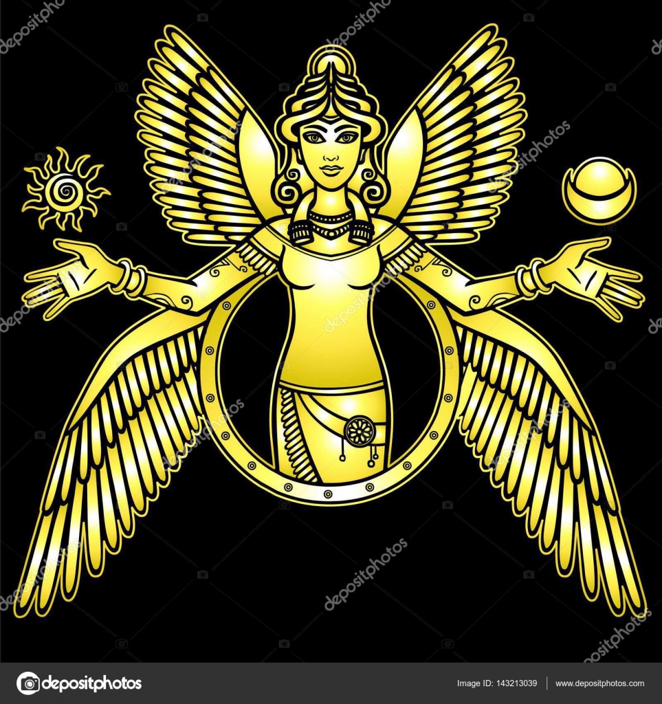 Ishtar Goddess Symbol