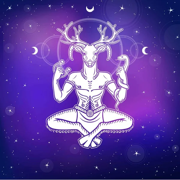 100,000 Horned god Vector Images | Depositphotos