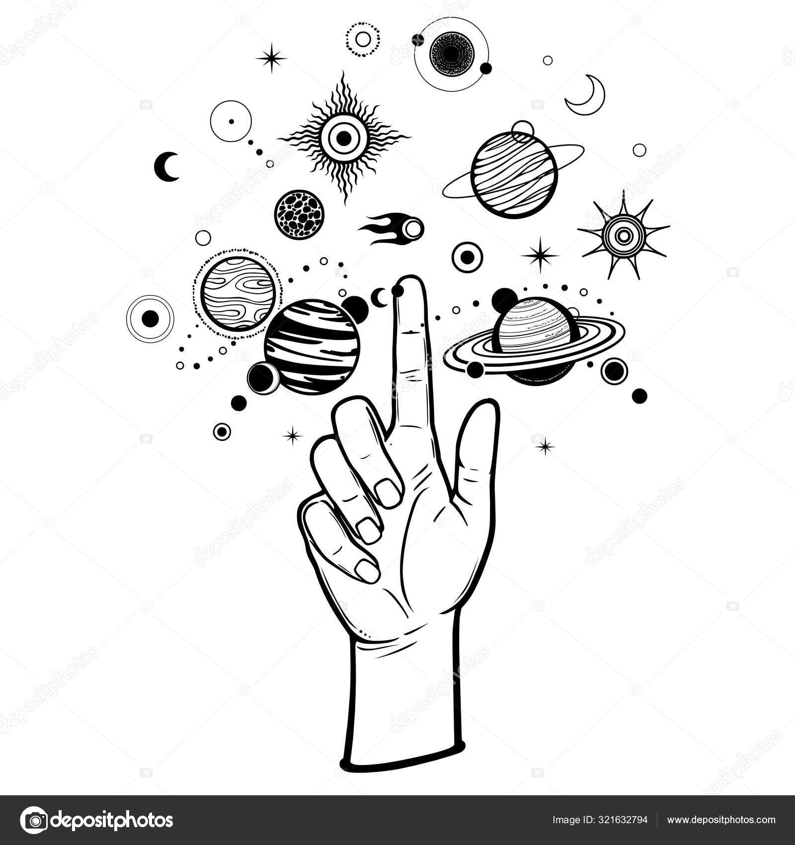 Drawing Planets As Humans