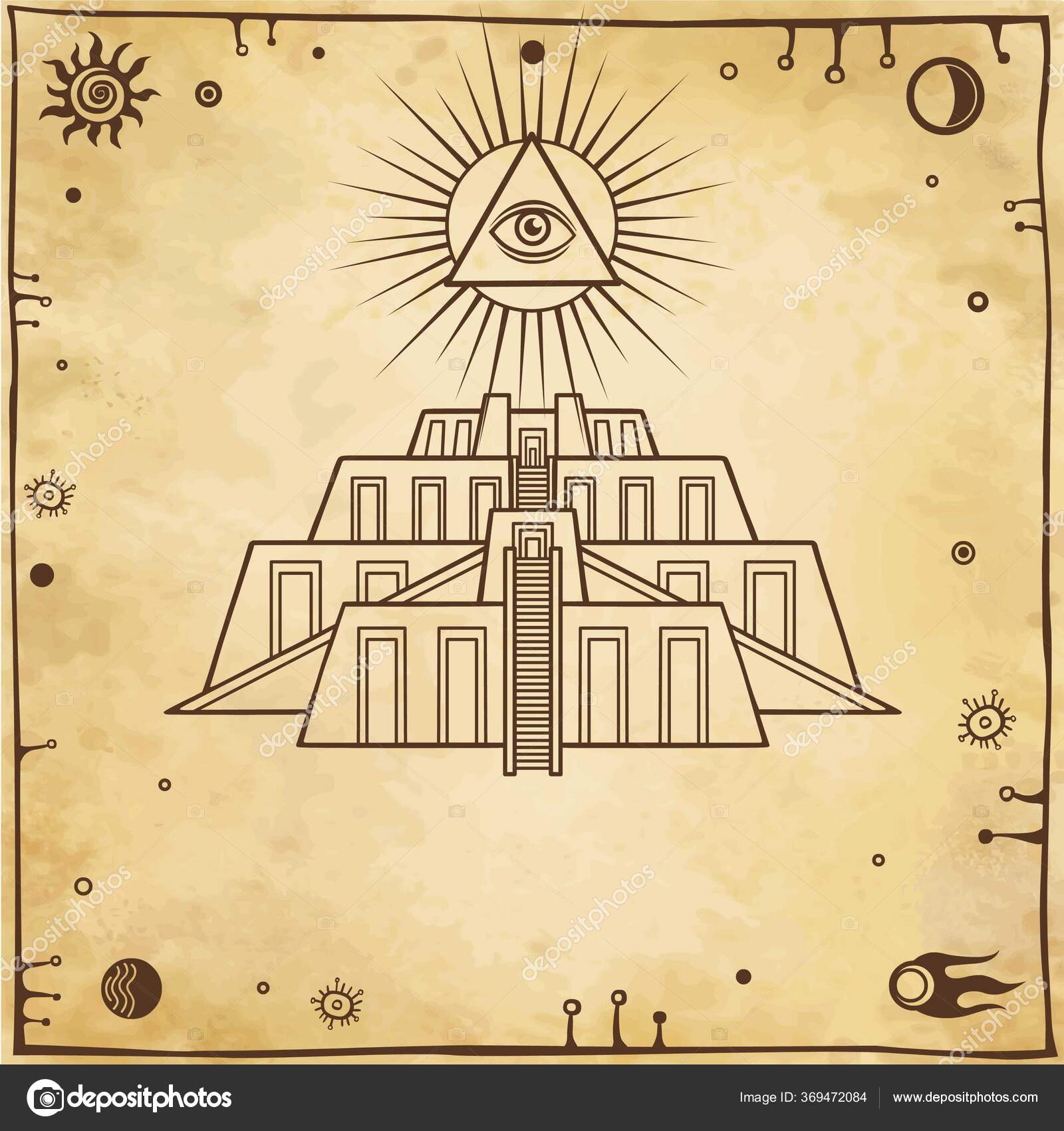 Mesopotamische Architektur Zikkurat