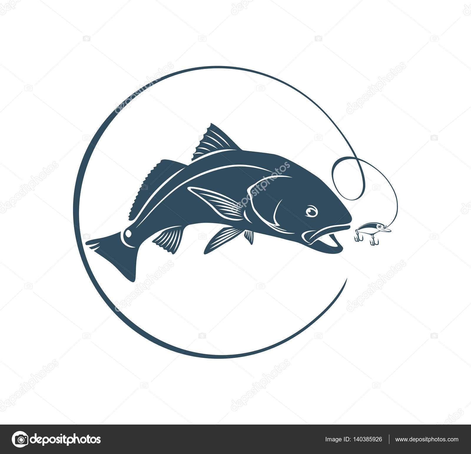 Redfish Logo Design
