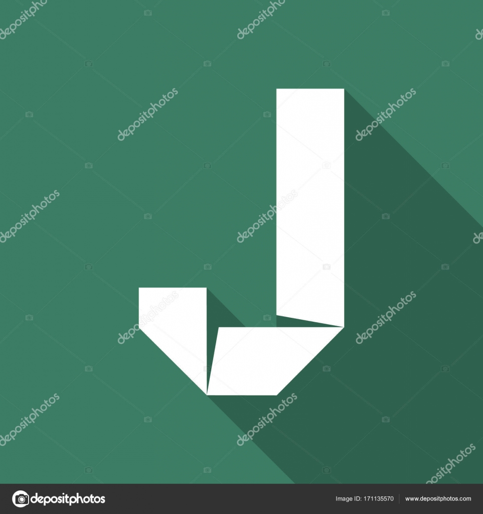 Alphabet paper cut letter Stock Vector by ©ecelop 171135570