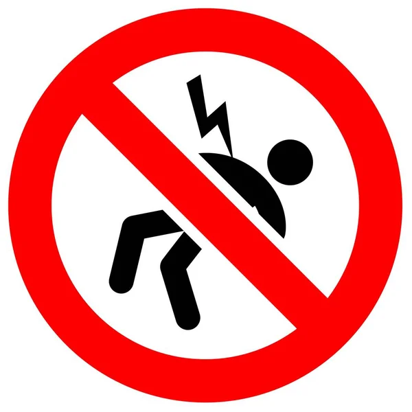 Ouch sign. Hitting and beating is forbidden — Stock Photo © fotosutra ...