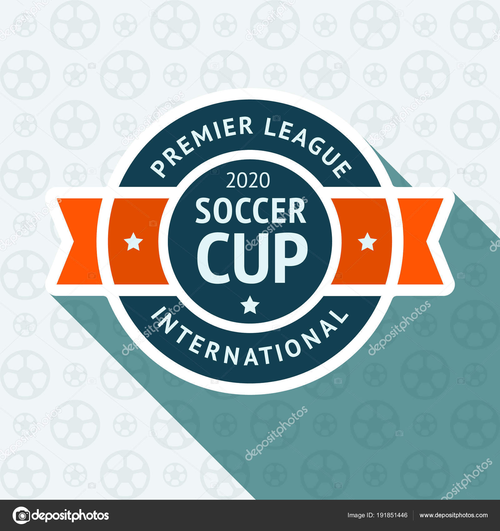 Soccer cup badge Stock Vector Image by ©ecelop #191851446