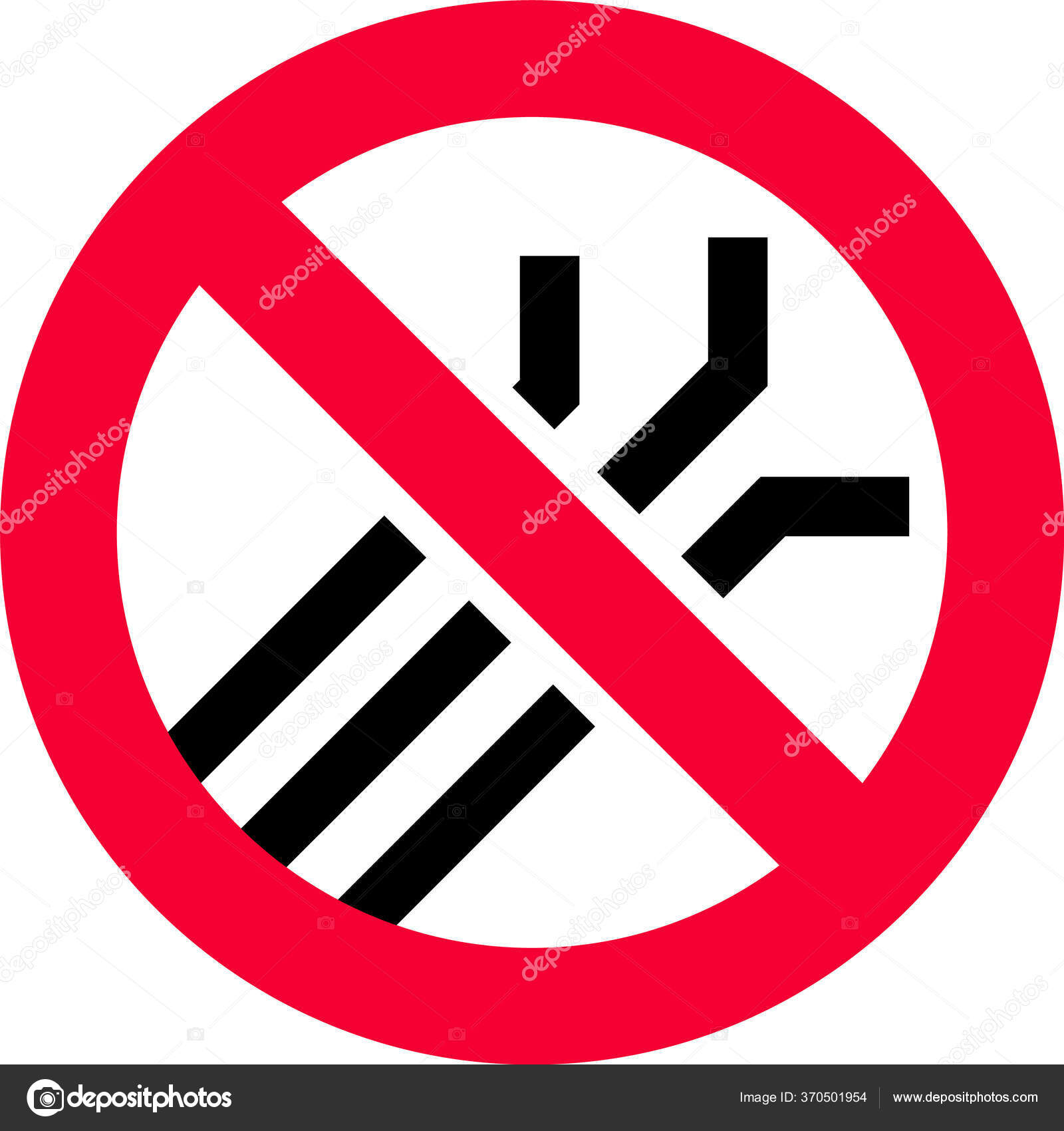 Plastic Straws Forbidden Sign Modern Sticker Stock Vector by ©ecelop ...