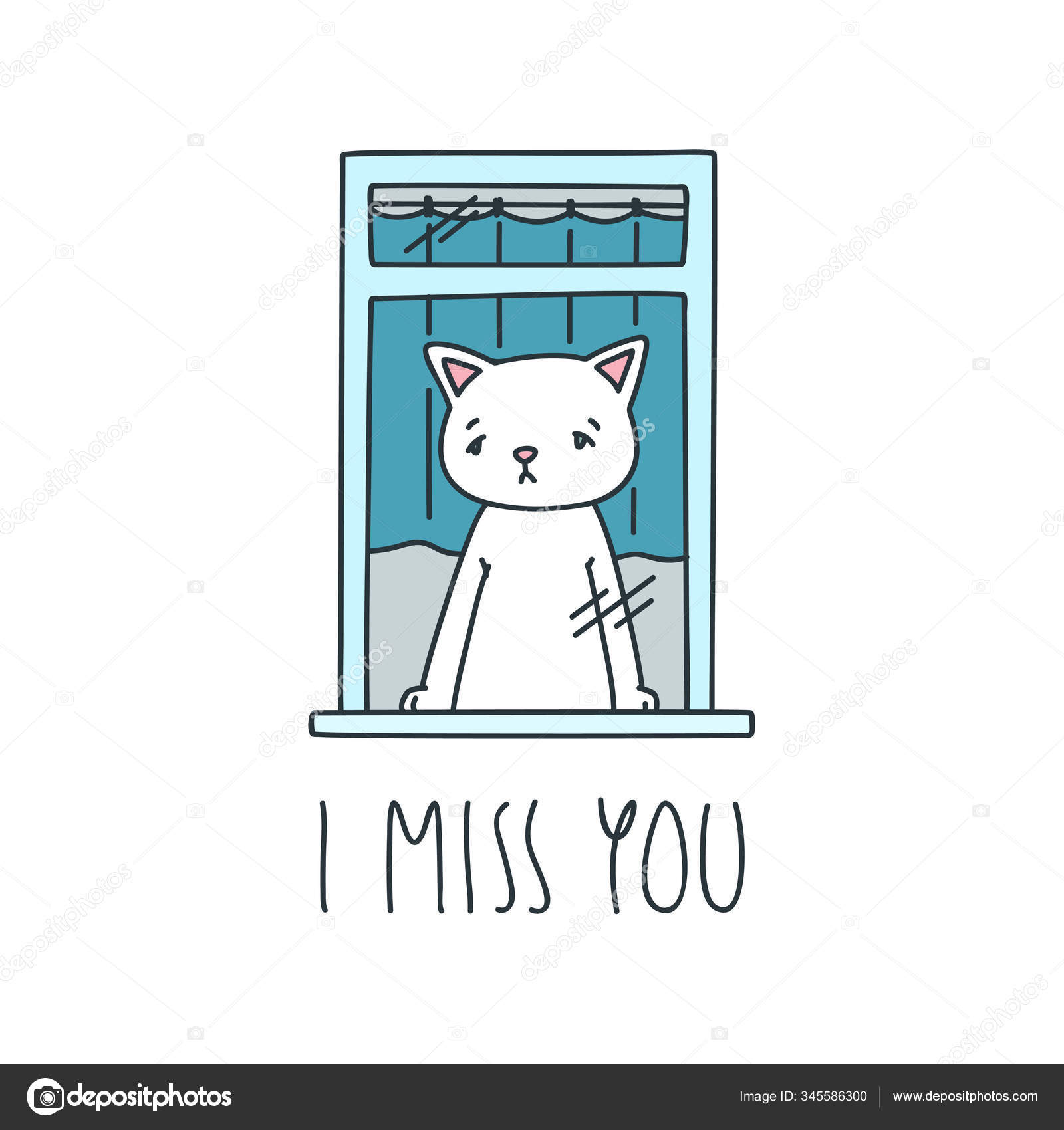 Cute Cat I Miss You Pictures