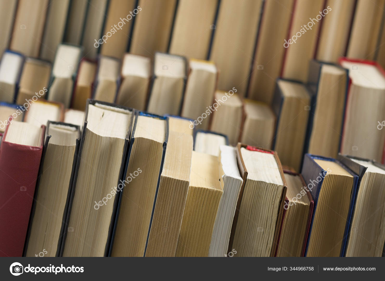 Stack of books background. many books piles. Stock Photo by ©perhapzz ...