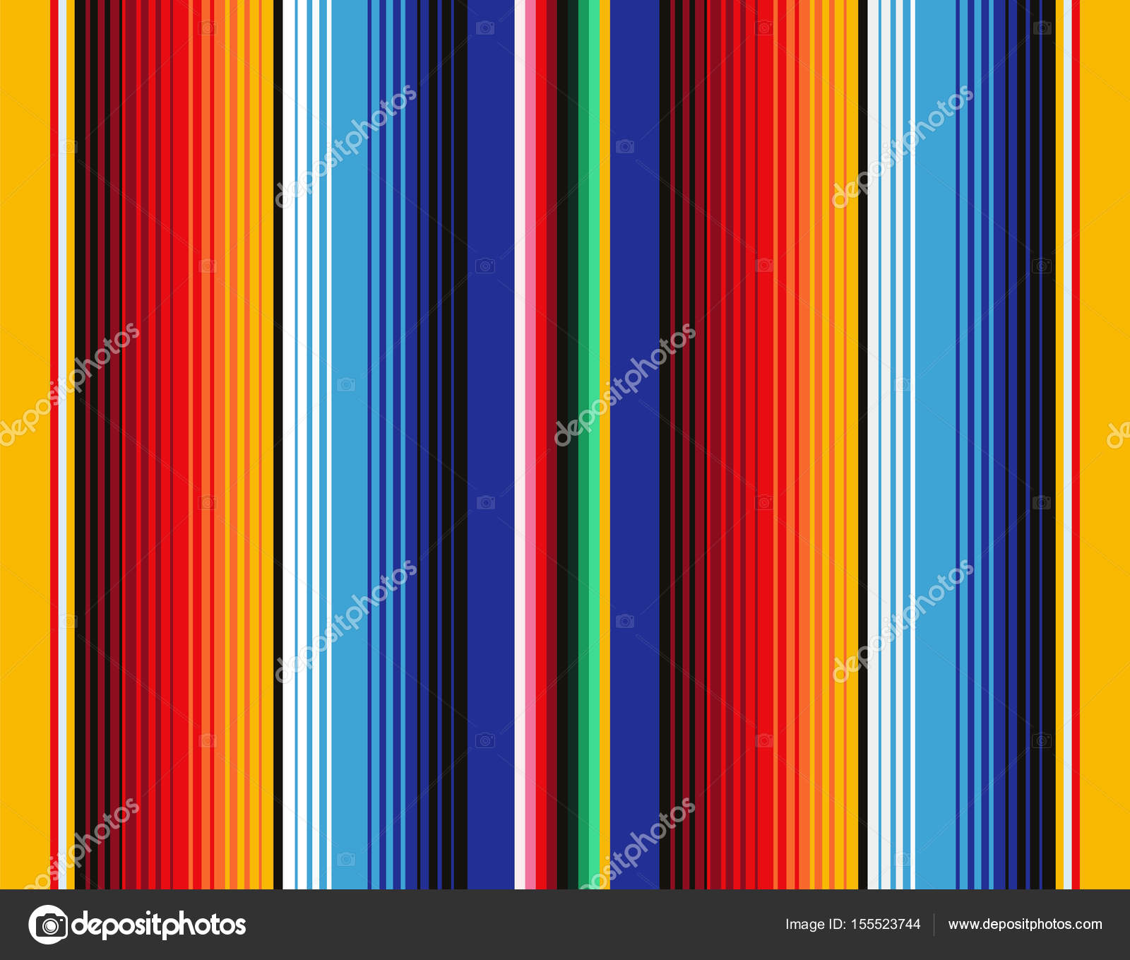 Mexican Blanket Pattern Vector