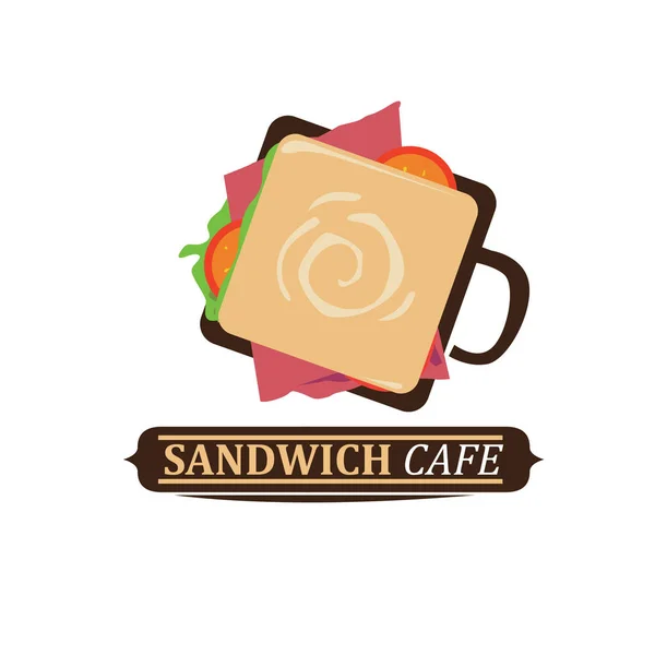 Vector Logo Sandwich Cafe Restaurant Stock Vector Image by ©rebermant ...