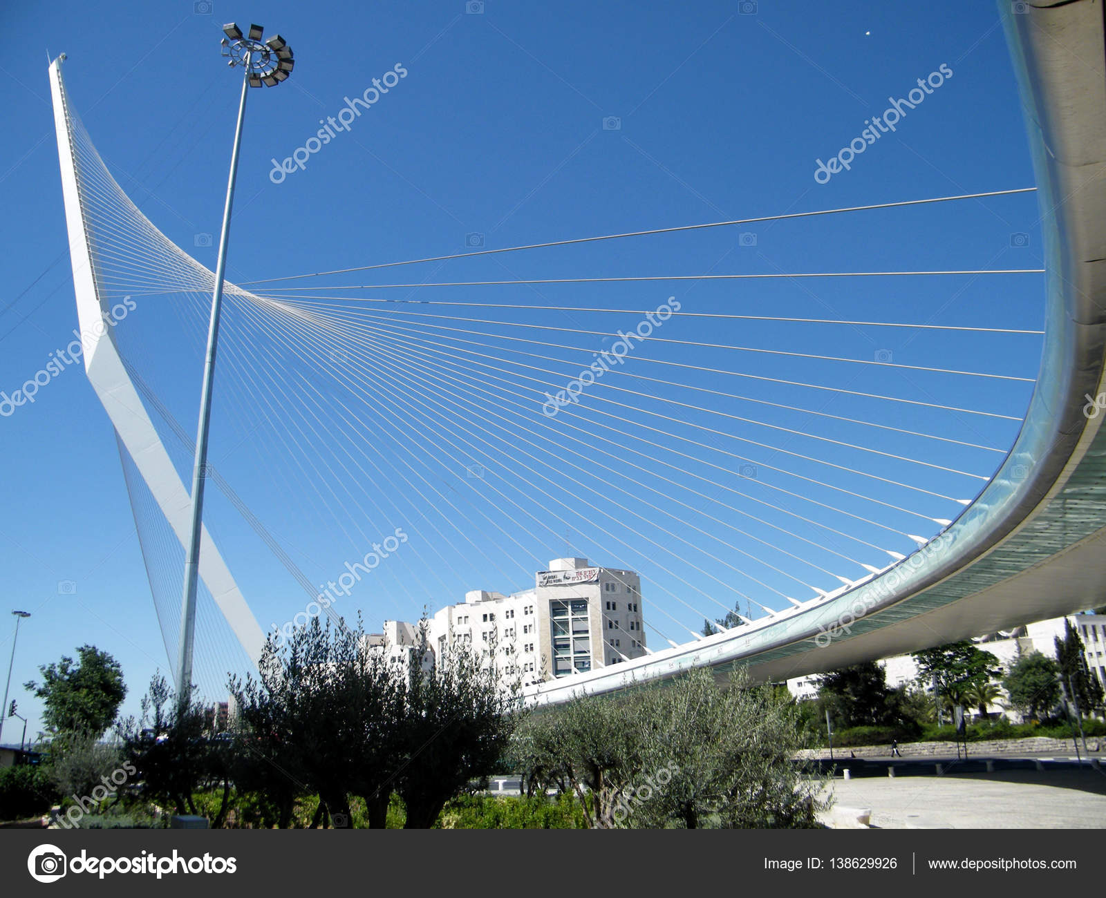 Jerusalem the chords bridge May 2010 – Stock Editorial Photo © emkaplin ...