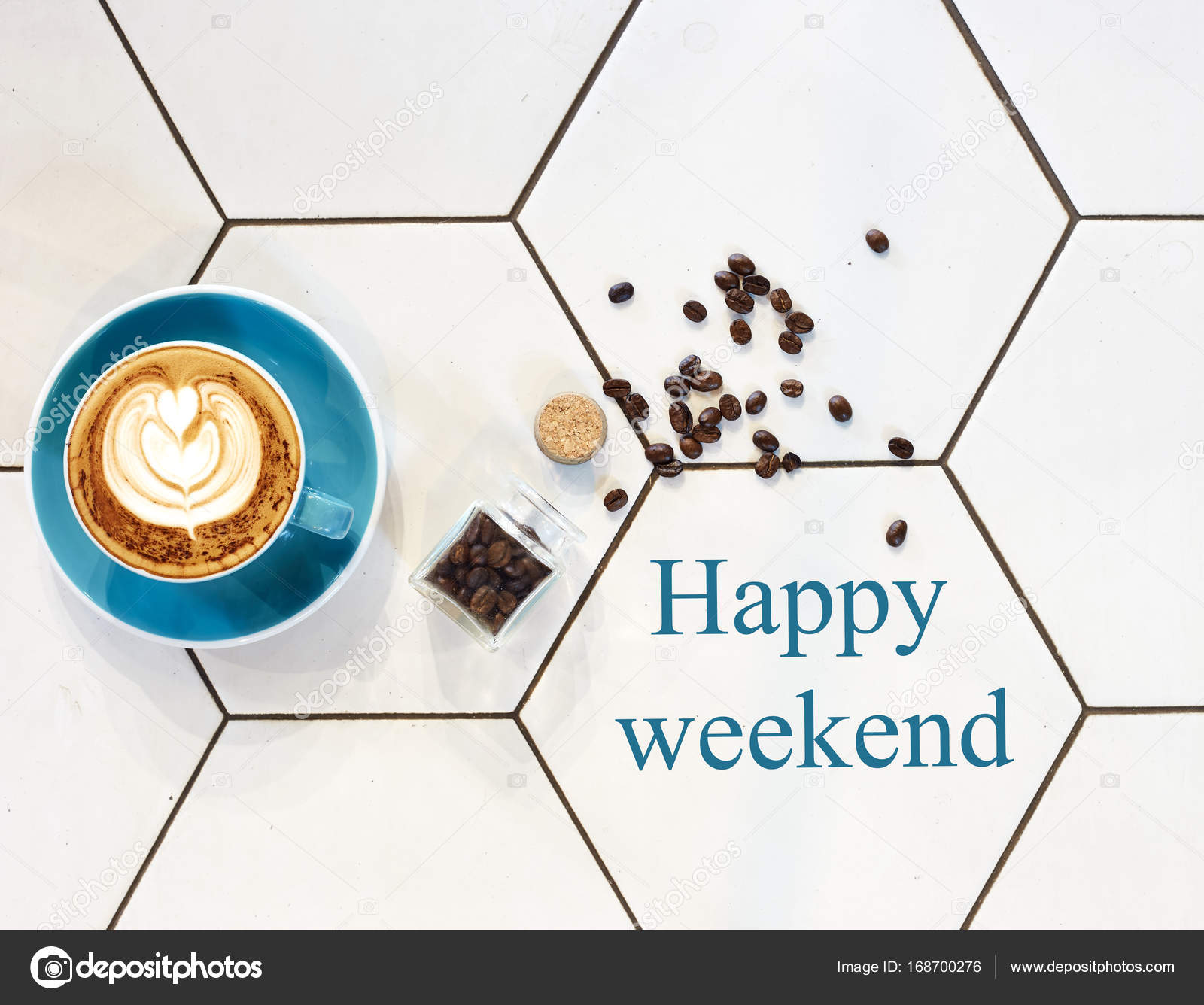 Have a nice weekend word on a cup — Stock Photo © pongans68@gmail.com ...
