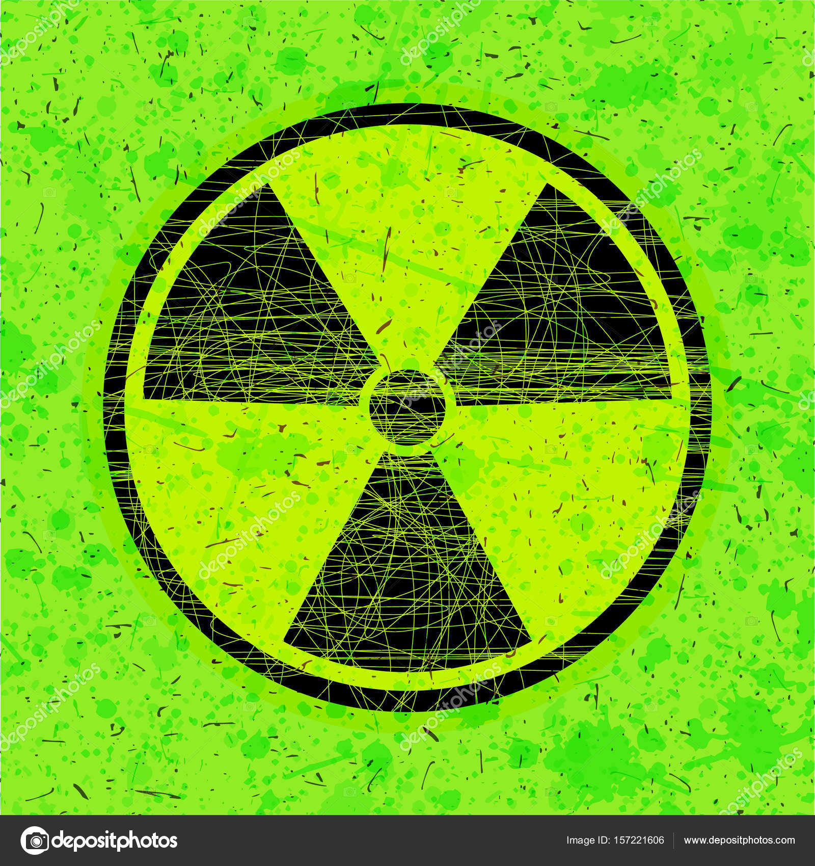 Green Radiation Symbol