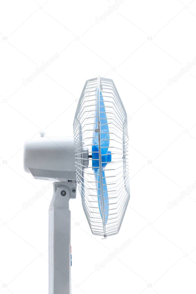 Isolated electric fan — Stock Photo © Avesun #157426490