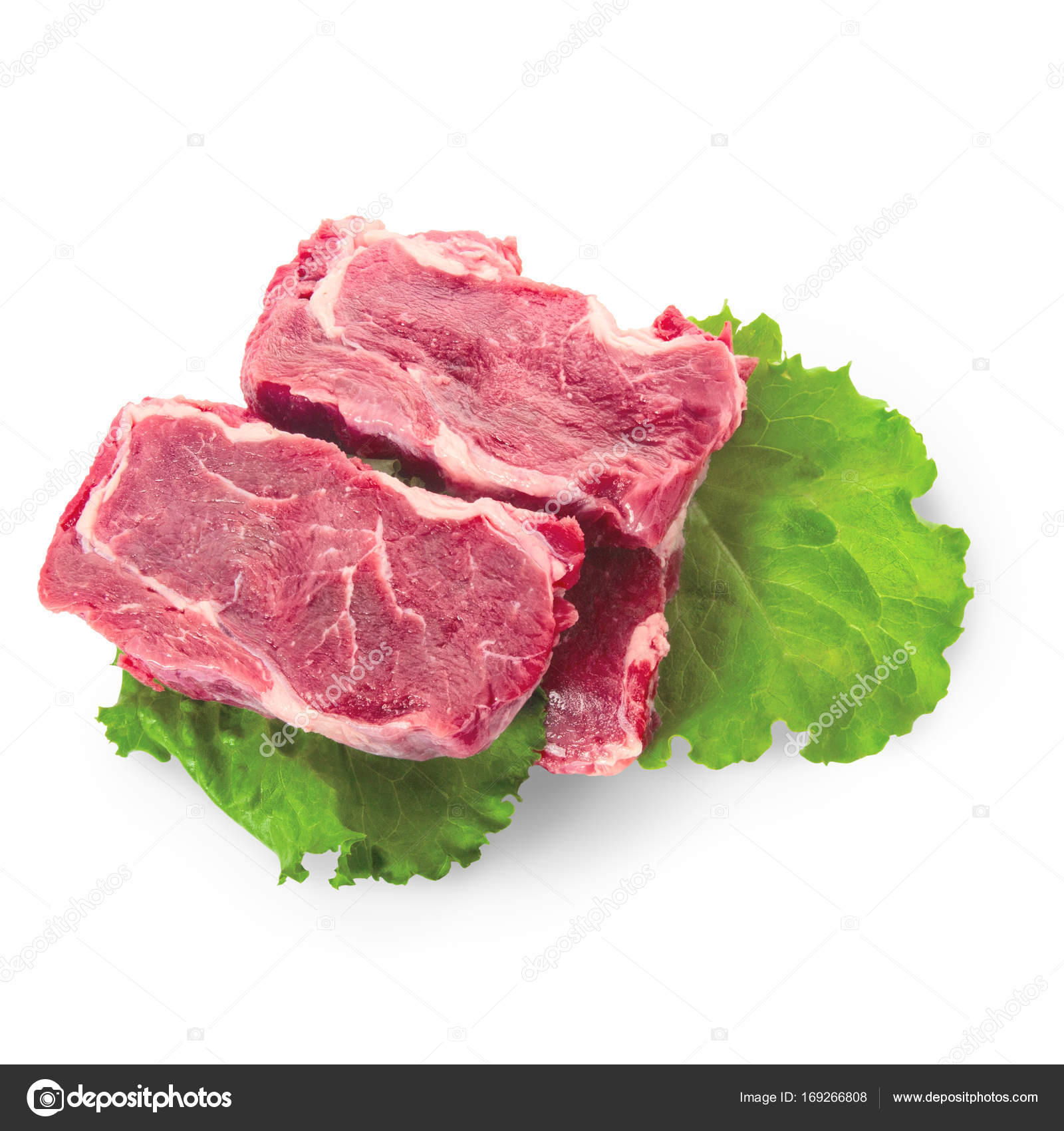 Cuts of beef meat steacks Stock Photo by ©Avesun 169266808