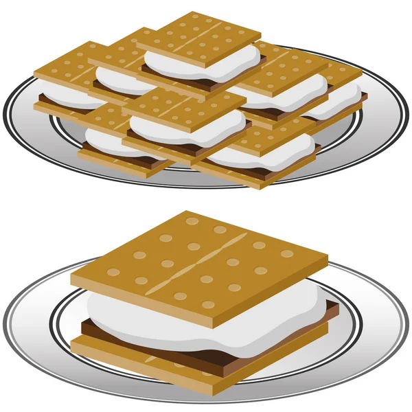 Graham cracker Vector Art Stock Images | Depositphotos