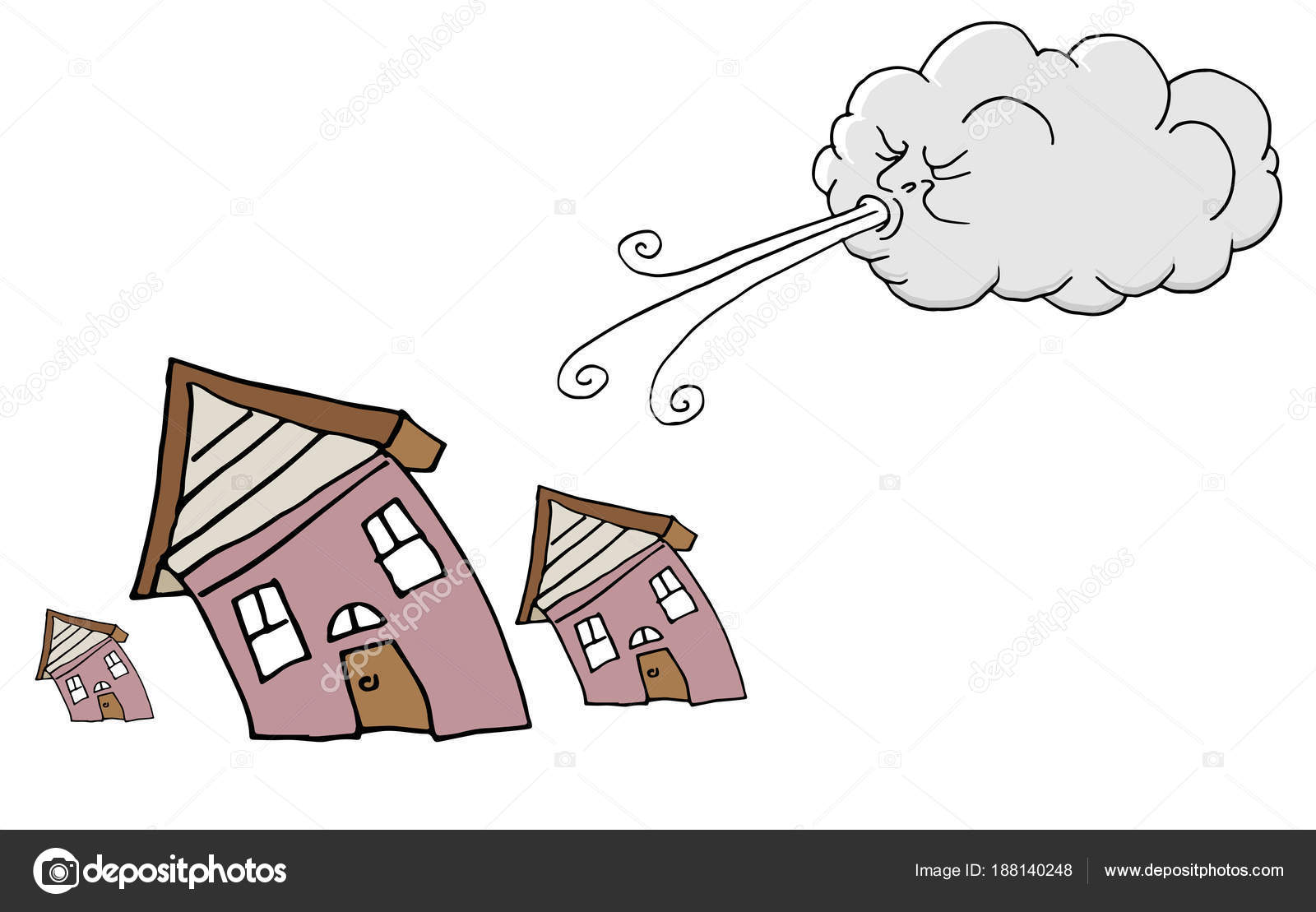 Blowing Wind Animation