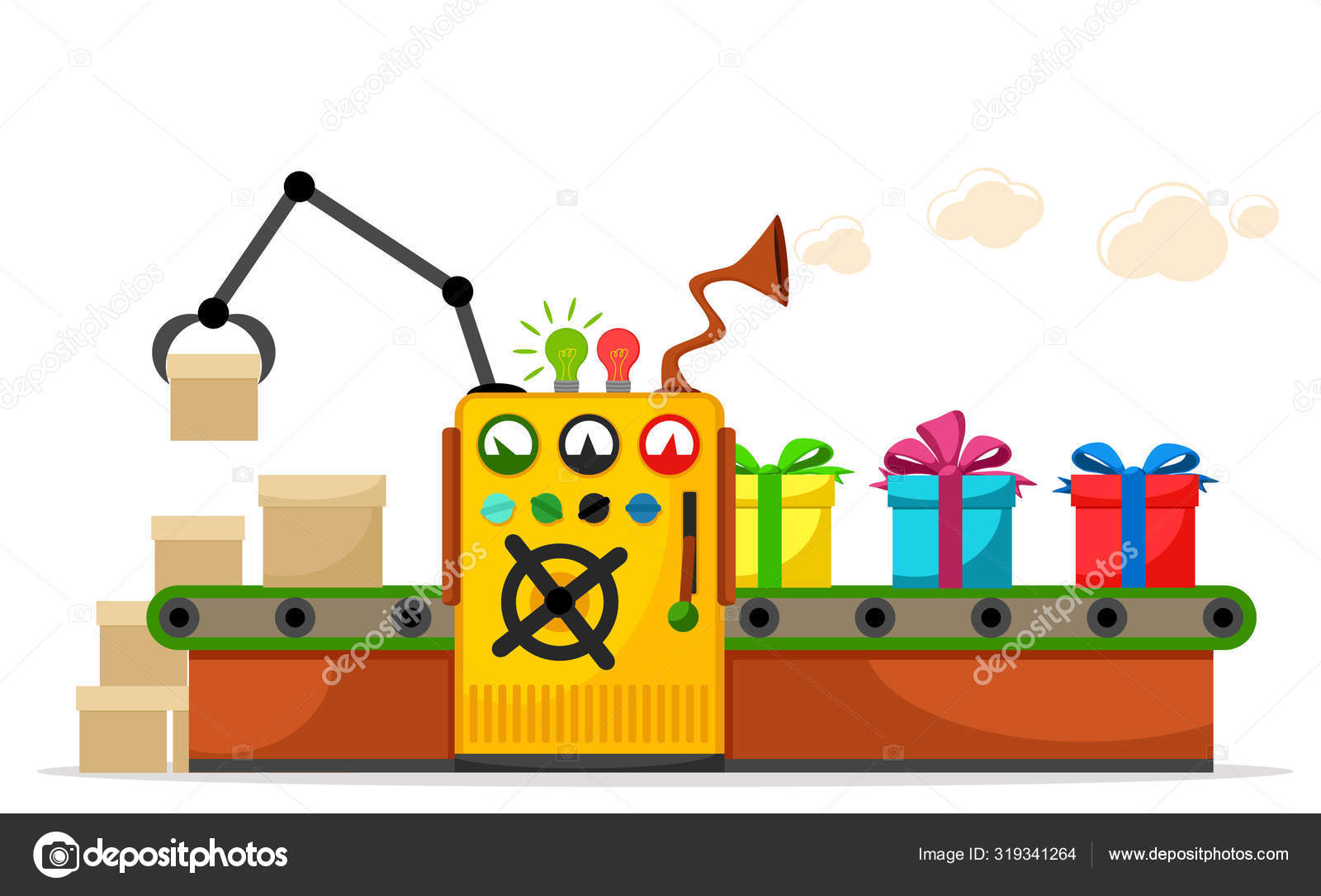 Toy Factory Illustration