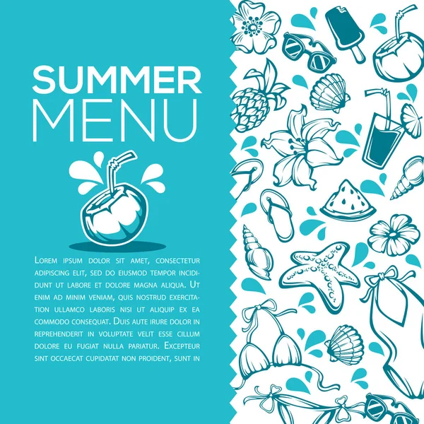 22,204,847 Summer menu Vector Images | Depositphotos