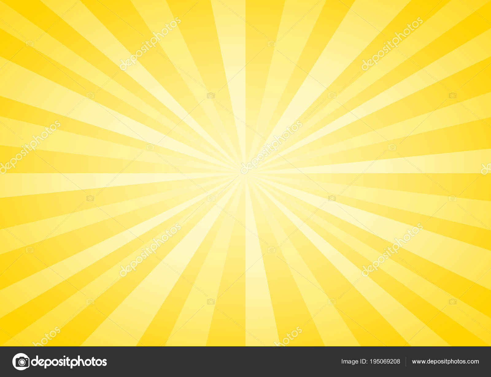 Abstract soft bright Yellow Orange rays background. Vector Stock Vector ...