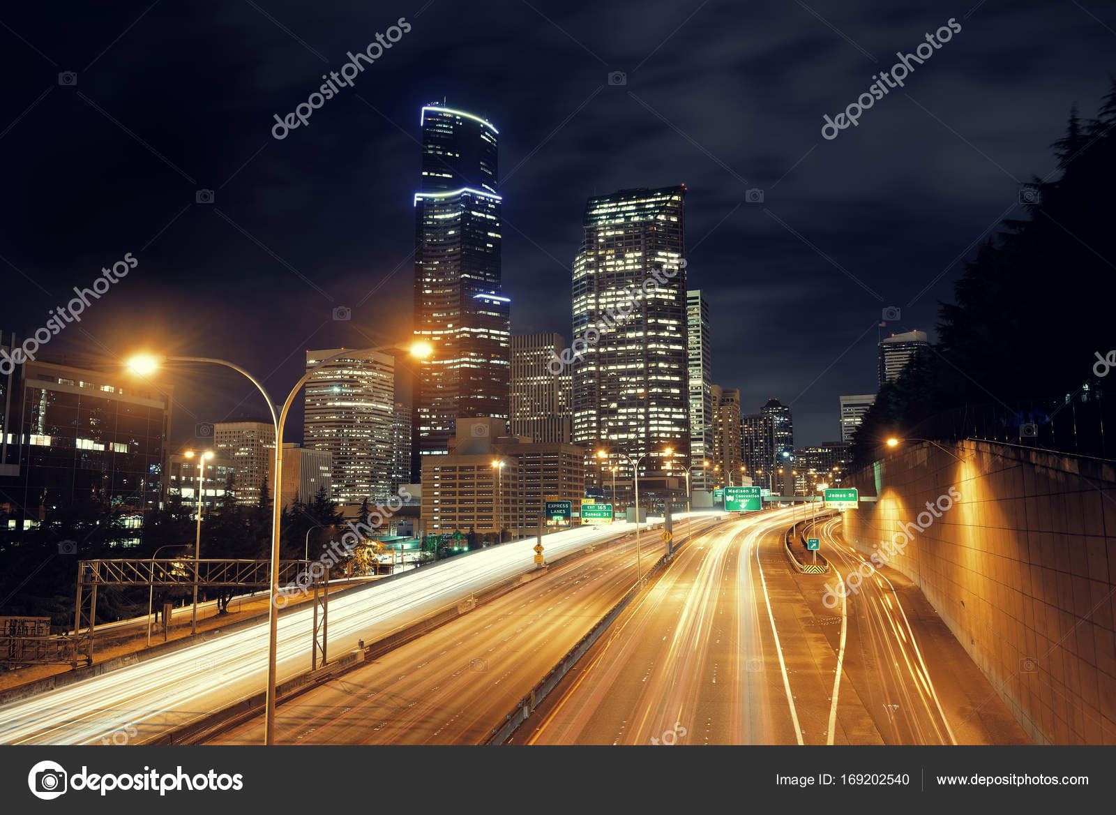 Seattle city view Stock Photo by ©rabbit75_dep 169202540