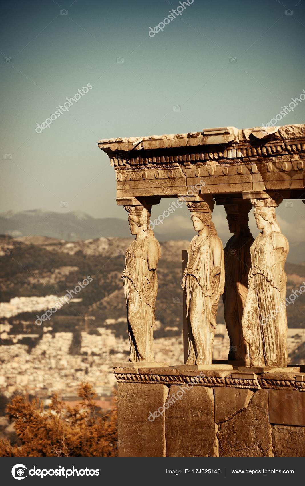 Ancient architecture of Athens Stock Photo by ©rabbit75_dep 174325140