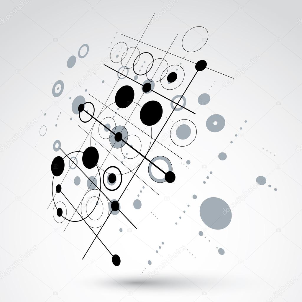 Bauhaus arte composición dimensional Vector de stock #125712158 de ...