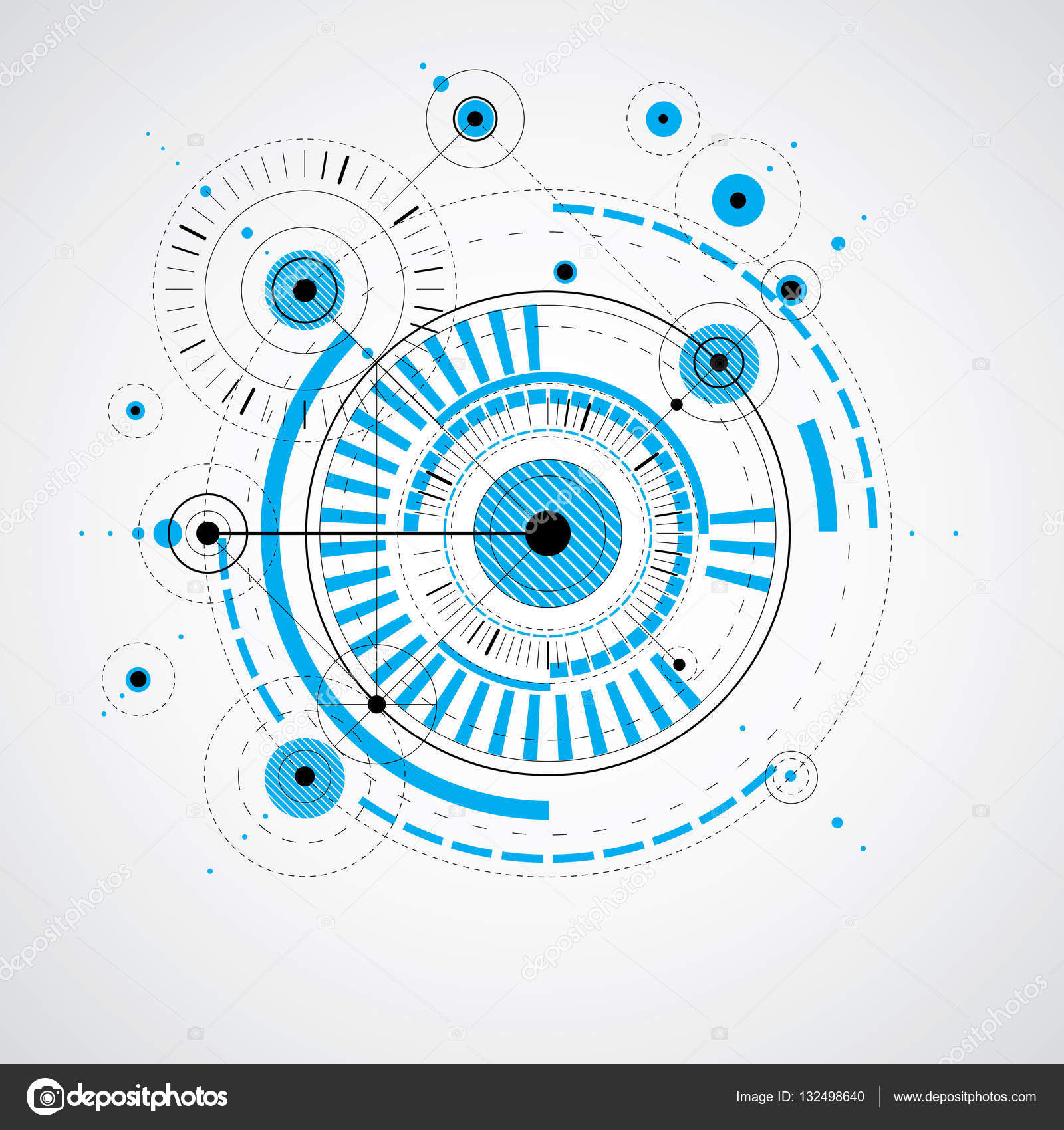 Backdrop of engineering technology Stock Vector Image by ©Ostapius ...