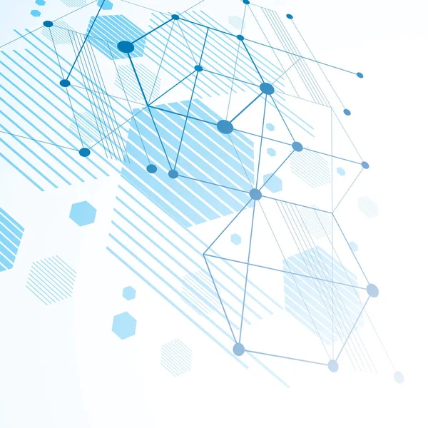 Modular geometric background Stock Vector by ©Ostapius 132507622