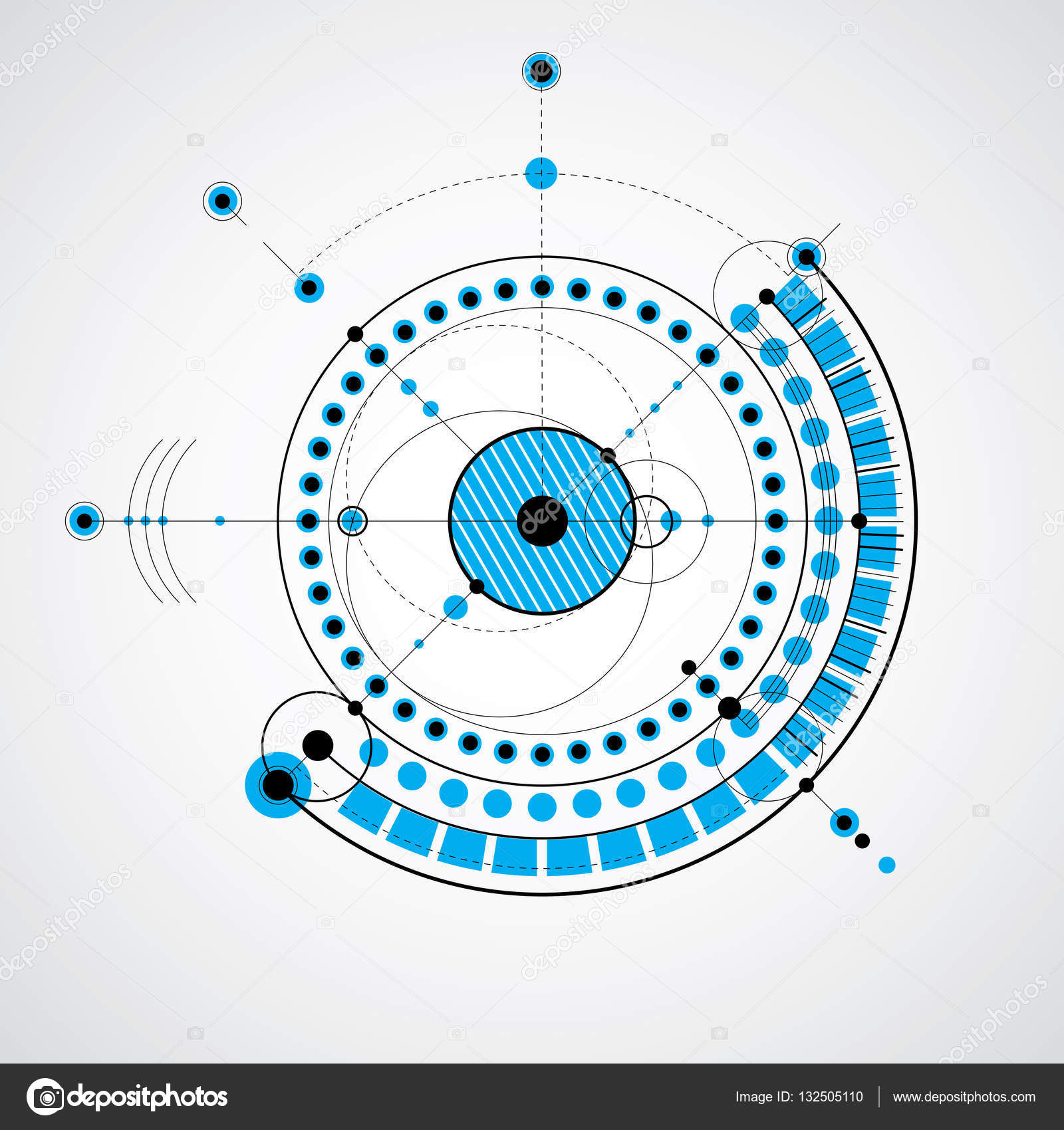 Backdrop of engineering technology Stock Vector by ©Ostapius 132505110