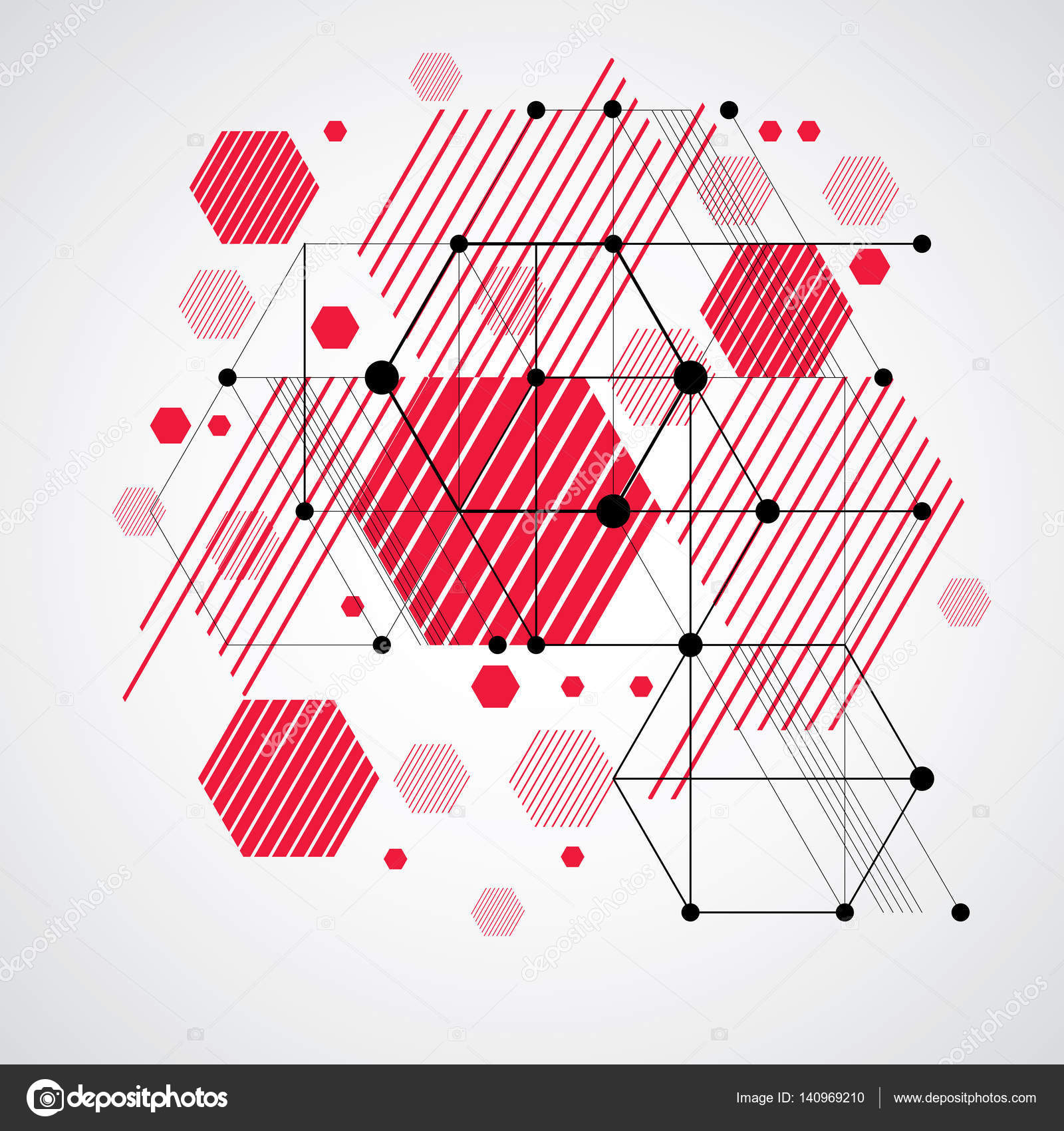 Isometric mesh shapes and figures Stock Vector by ©Ostapius 140969210