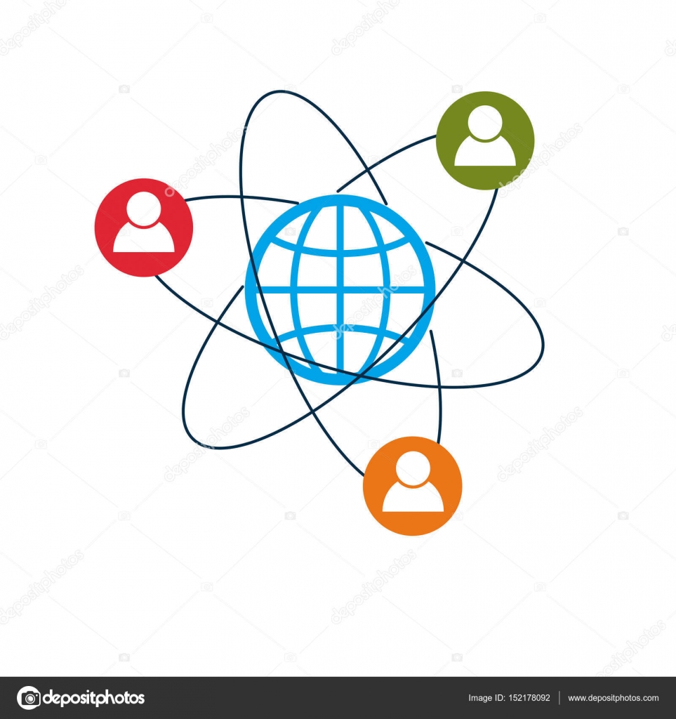 Mankind and Person conceptual logo Stock Vector Image by ...