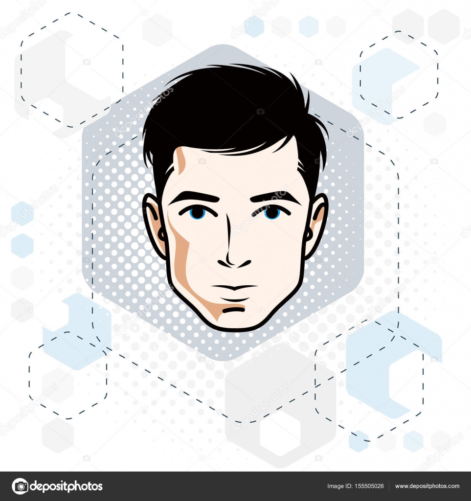 Male face icon Stock Vector Image by ©Ostapius #155505026